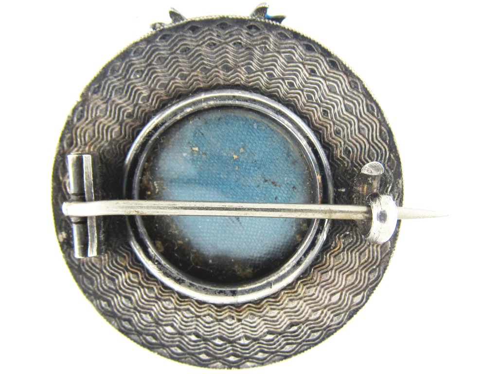 Victorian Silver Henley Boater Brooch (324D) | The Antique Jewellery ...