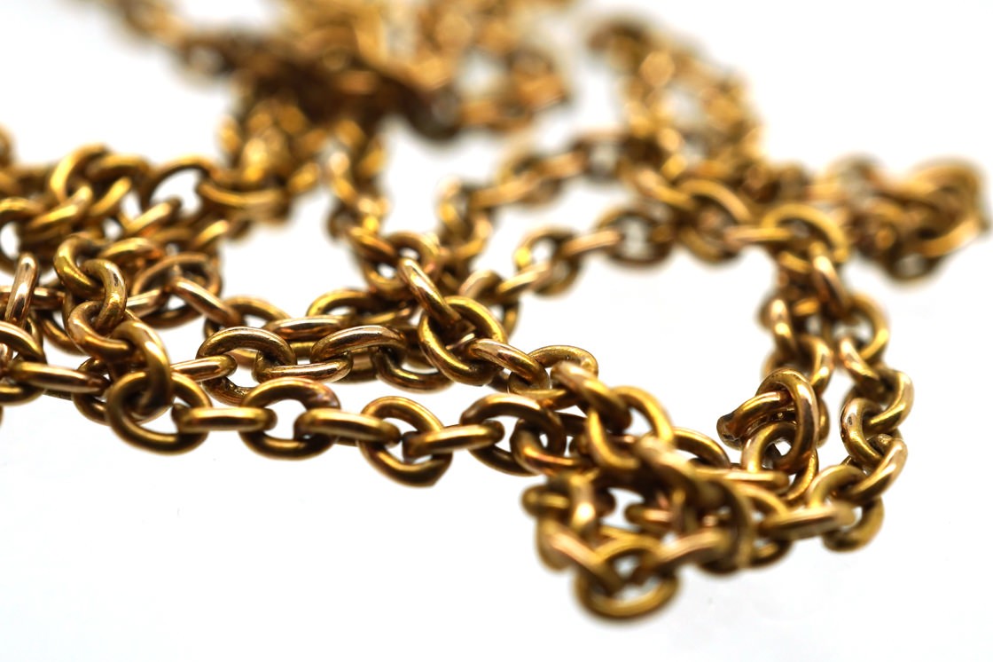 Austrian 14ct Gold Chain - The Antique Jewellery Company